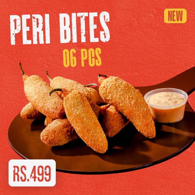 Peri Bites (6Pcs) - Pizza Max