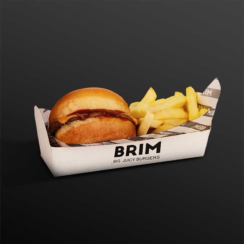 Brim Smashed Beef Slider - Brim Burgers