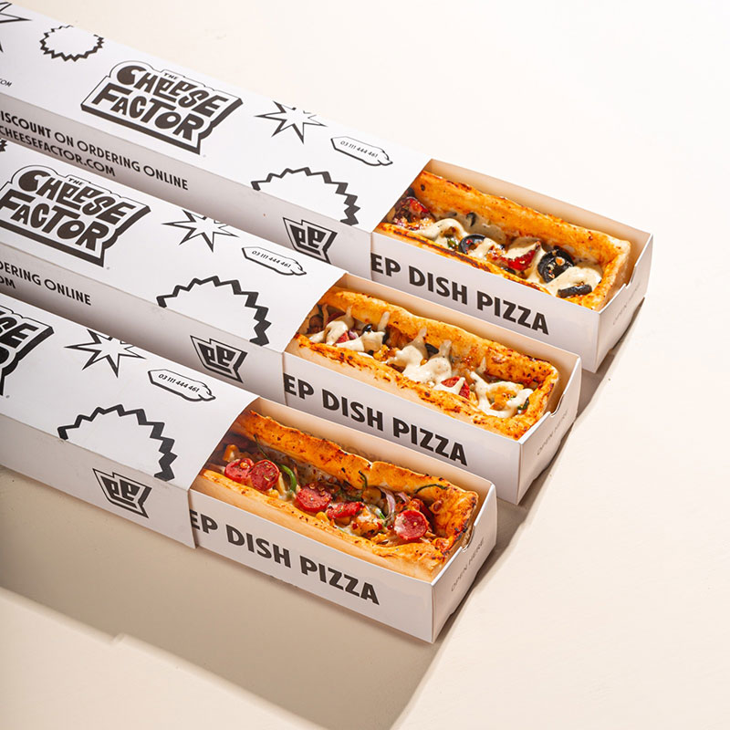 Make your own foot long pizza - Cheese Factor